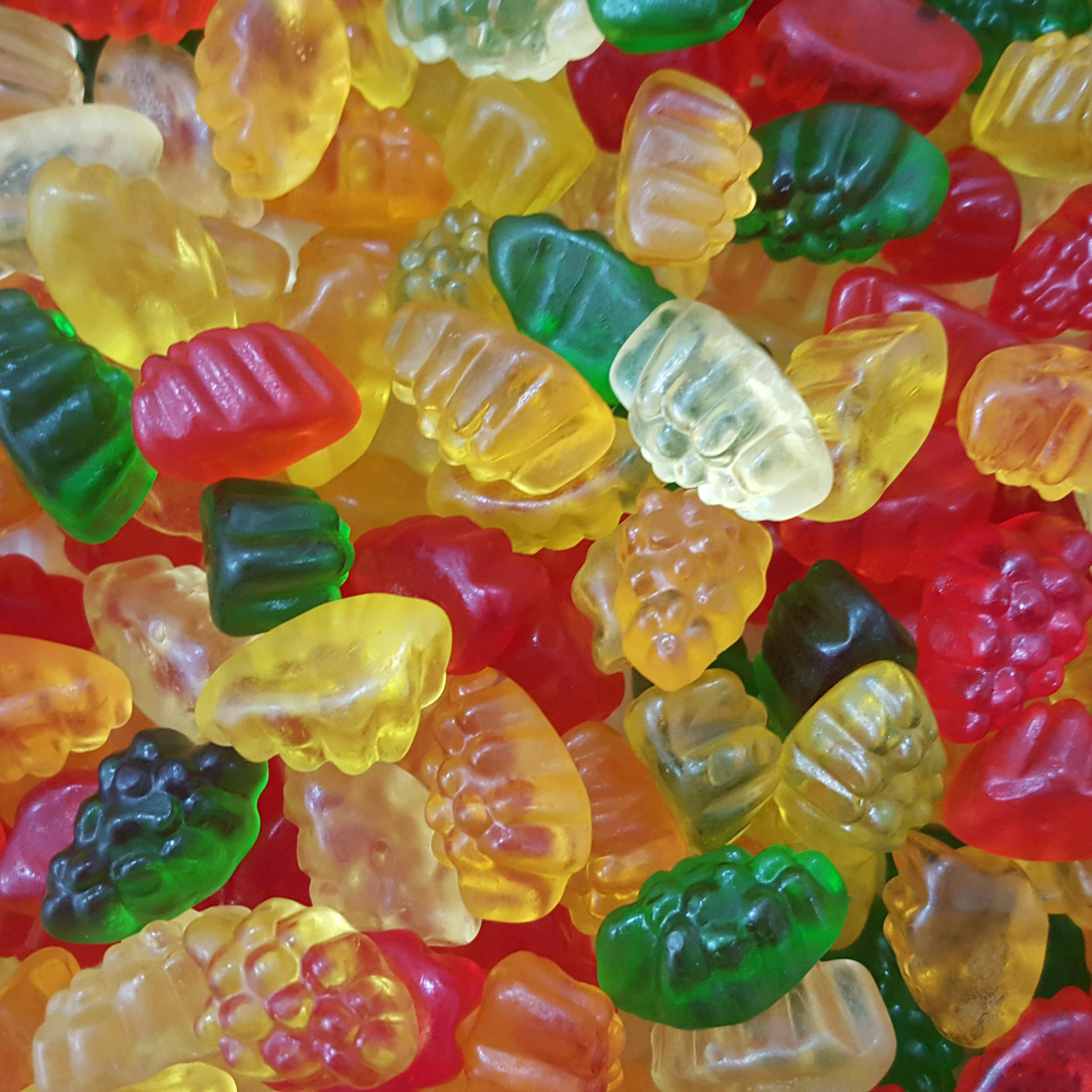 Colored Raspberry & Blackberry Gummy | Shanlee