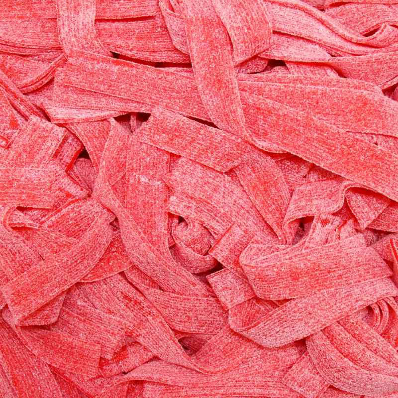 Sour Blast Strawberry Gummy Strips | Shanlee